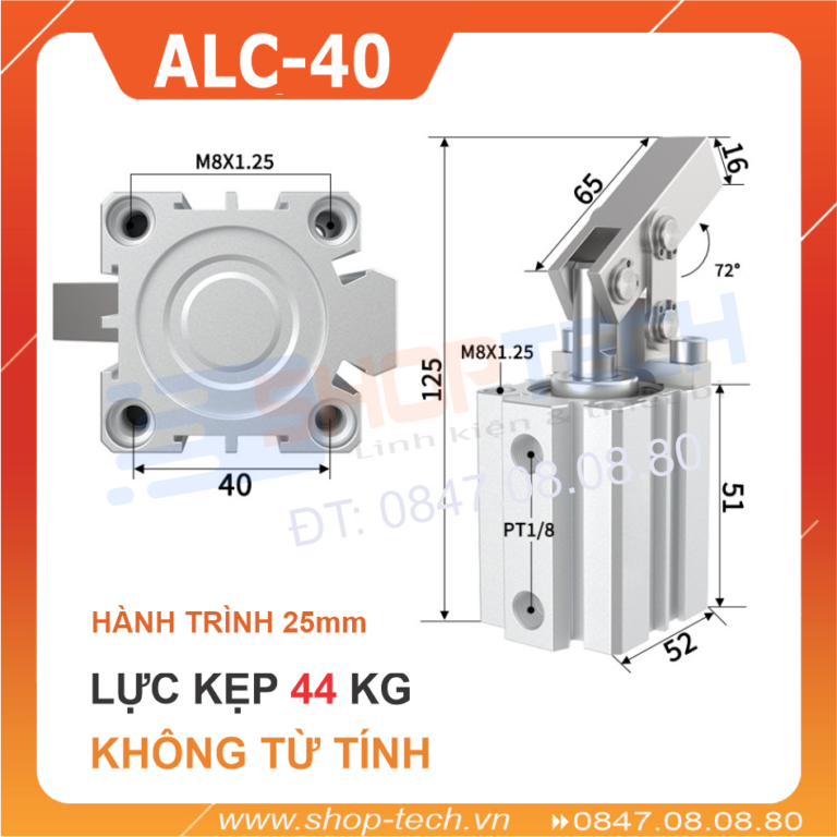 Xi lanh kẹp dạng đòn bẩy ALC / JGL – Linh kiện & Thiết bị
